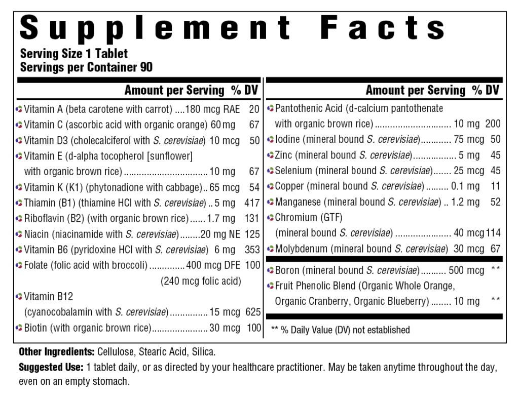 Innate Response Formulas-One Daily without Iron | Fallon Wellness